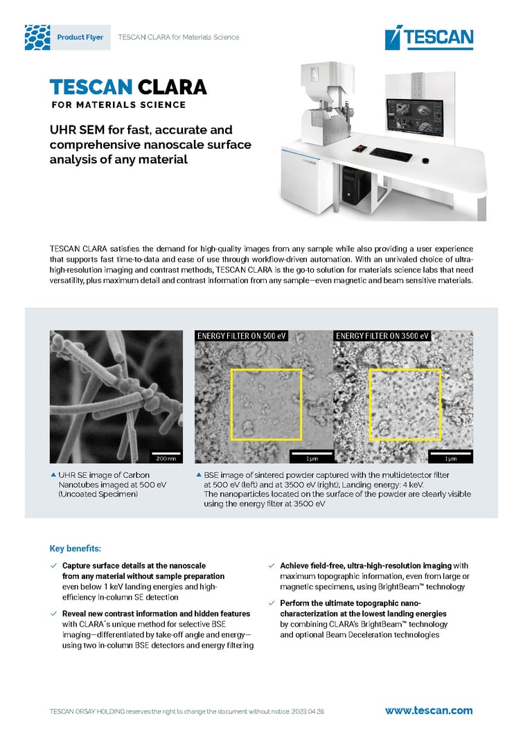 Download | Tescan CLARA